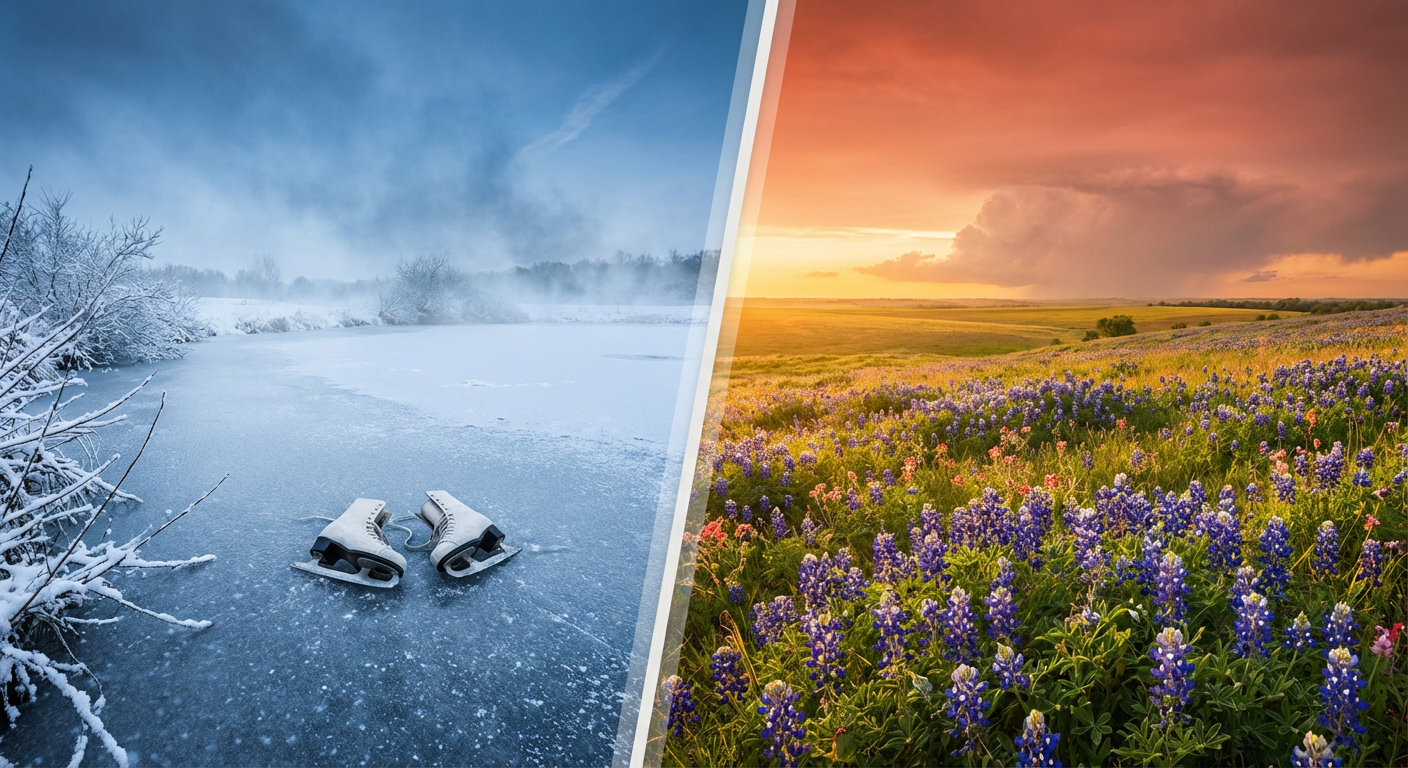 Winter Whiplash: From Deep Freeze to Valentine's Storms | Ryan Hall, Y'all